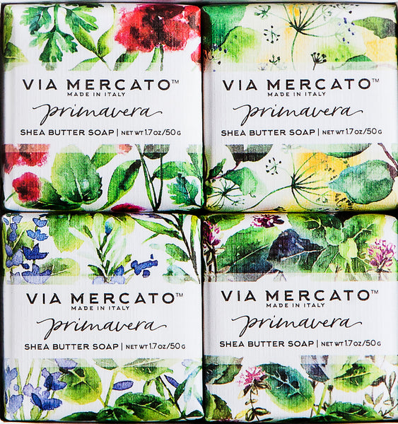 Via Mercato Primavera Mixed Display - Fresh Herbs – European Soaps